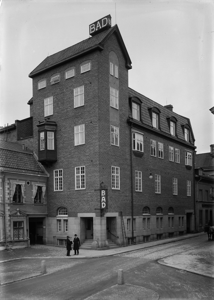 Centralbadet, Gamla torget - S:t Persgatan, Uppsala - Upplandsmuseet ...