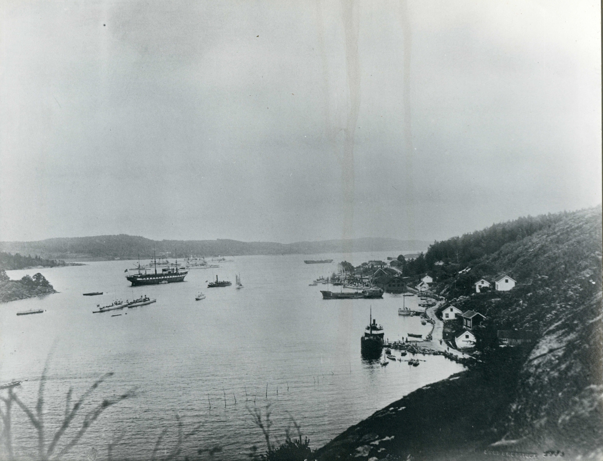 Melsomvik Oplagshavn 1905 - Forsvarets museer / DigitaltMuseum