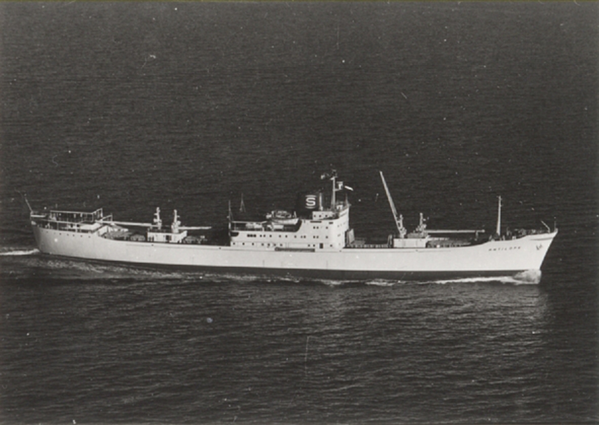 Nr. 72. ms ANTILOPE. Kylfartyg, byggt vid Eriksberg, för ...