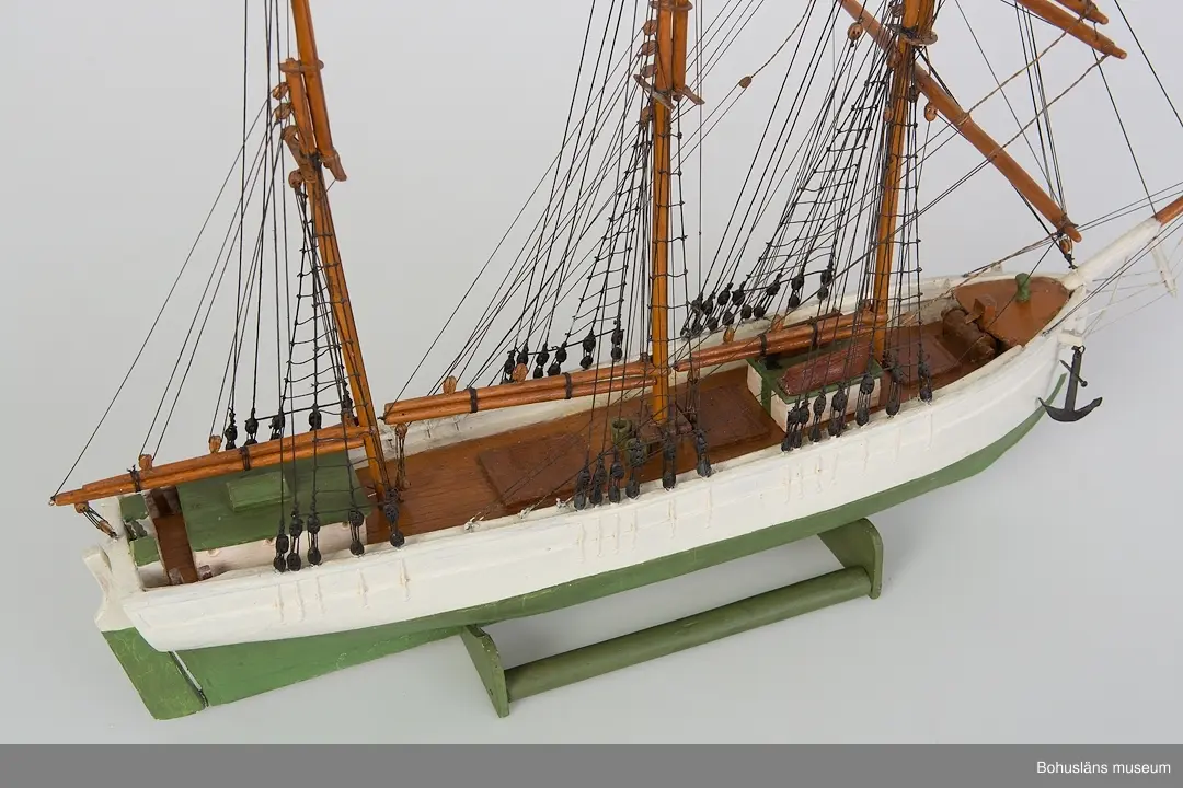 Båtmodell - Bohusläns museum / DigitaltMuseum
