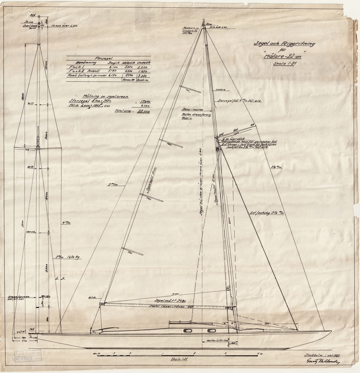 Ritning - Sjöhistoriska museet / DigitaltMuseum