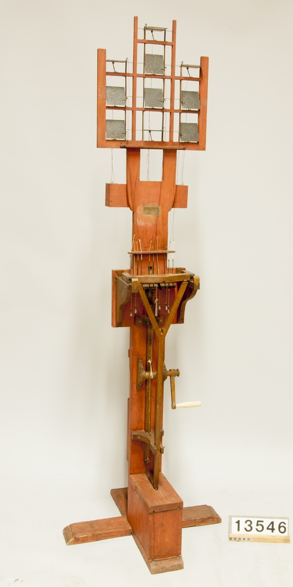 Modell, av optisk telegraf - Tekniska Museet / DigitaltMuseum