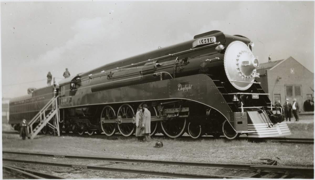 Southern Pacific Railroad, SP GS-3 4416. - Järnvägsmuseet / DigitaltMuseum